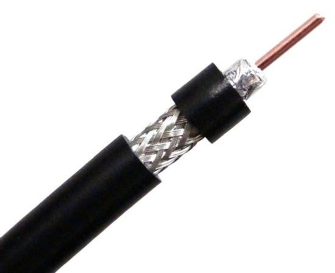 VHF KABEL RG58 SORT 6 MM - Pris pr. meter - BUE-NET